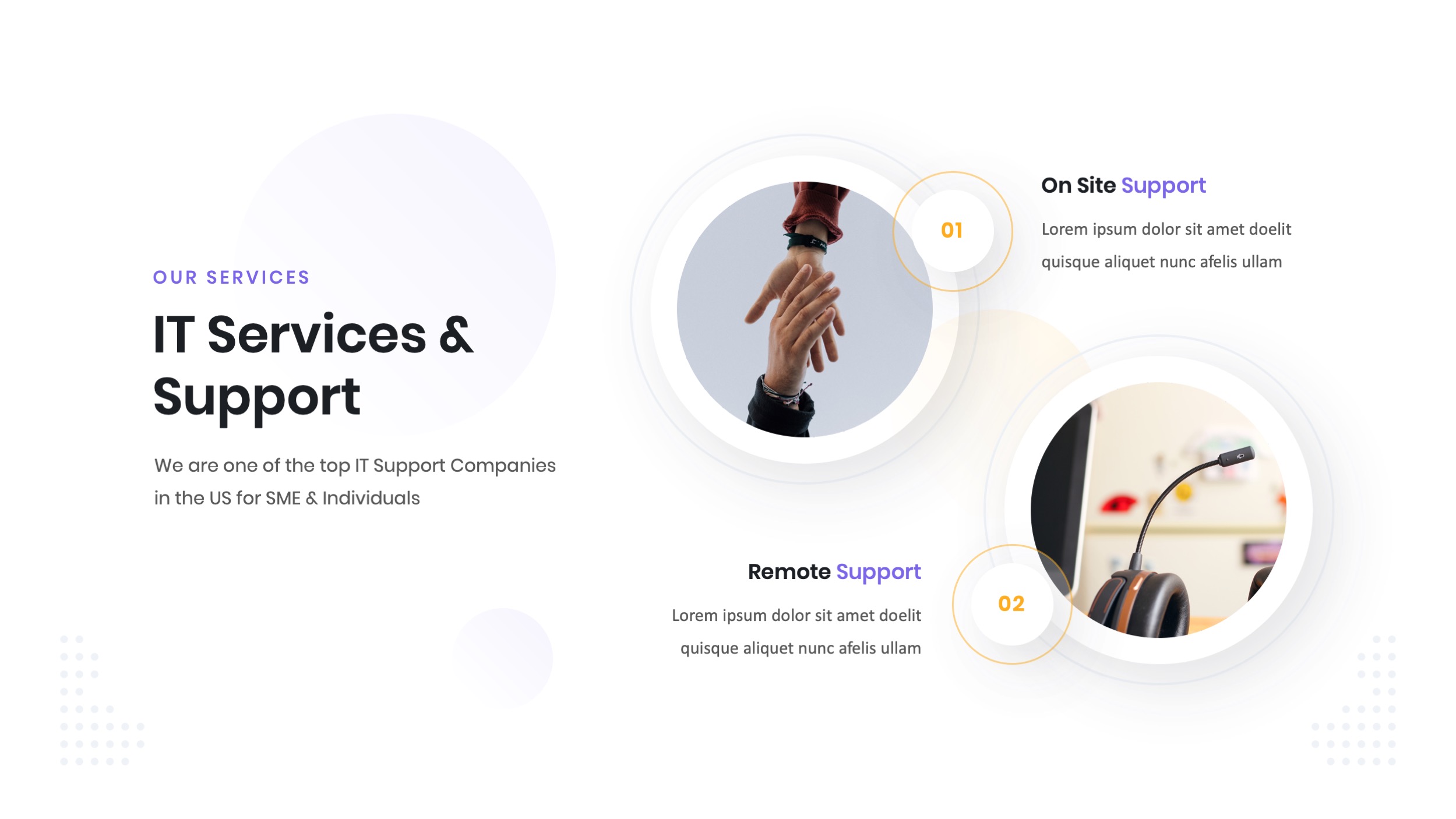 IT Solutions PowerPoint Presentation Template, Presentation Templates