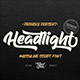 Headlight, Fonts | GraphicRiver