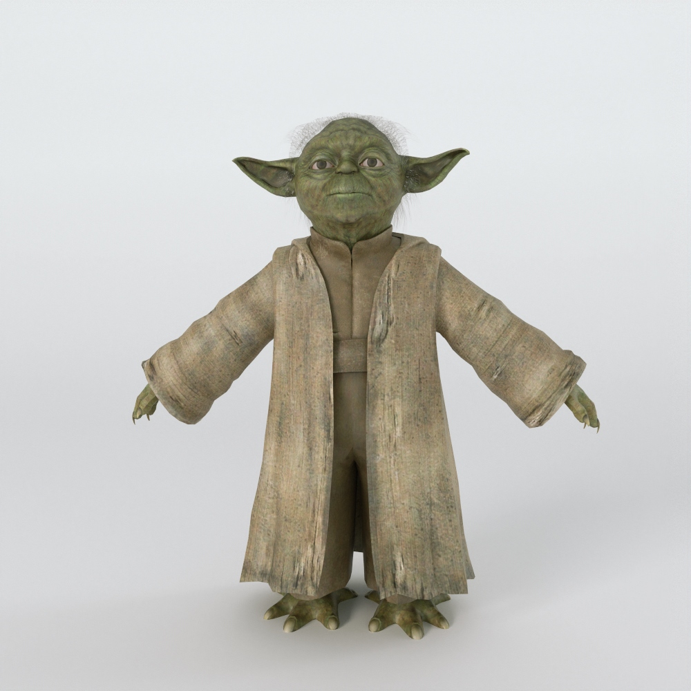 Yoda 3d model by EA09studio | 3DOcean