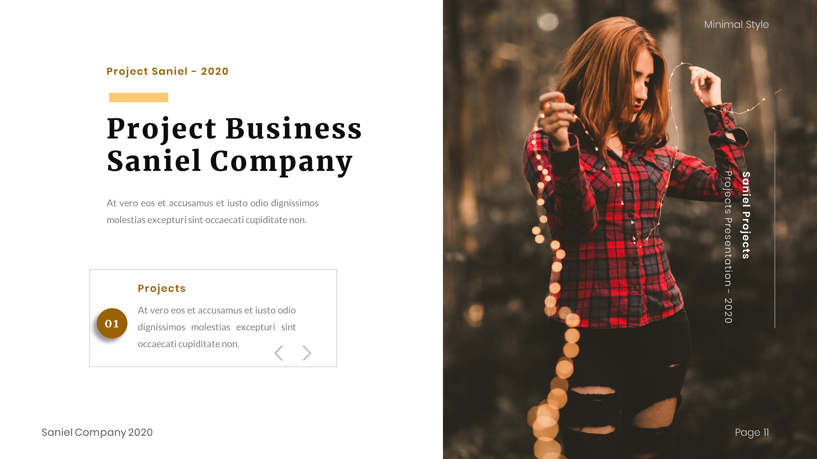 Saniel - Creative Googleslide Template by Yumnacreative | GraphicRiver
