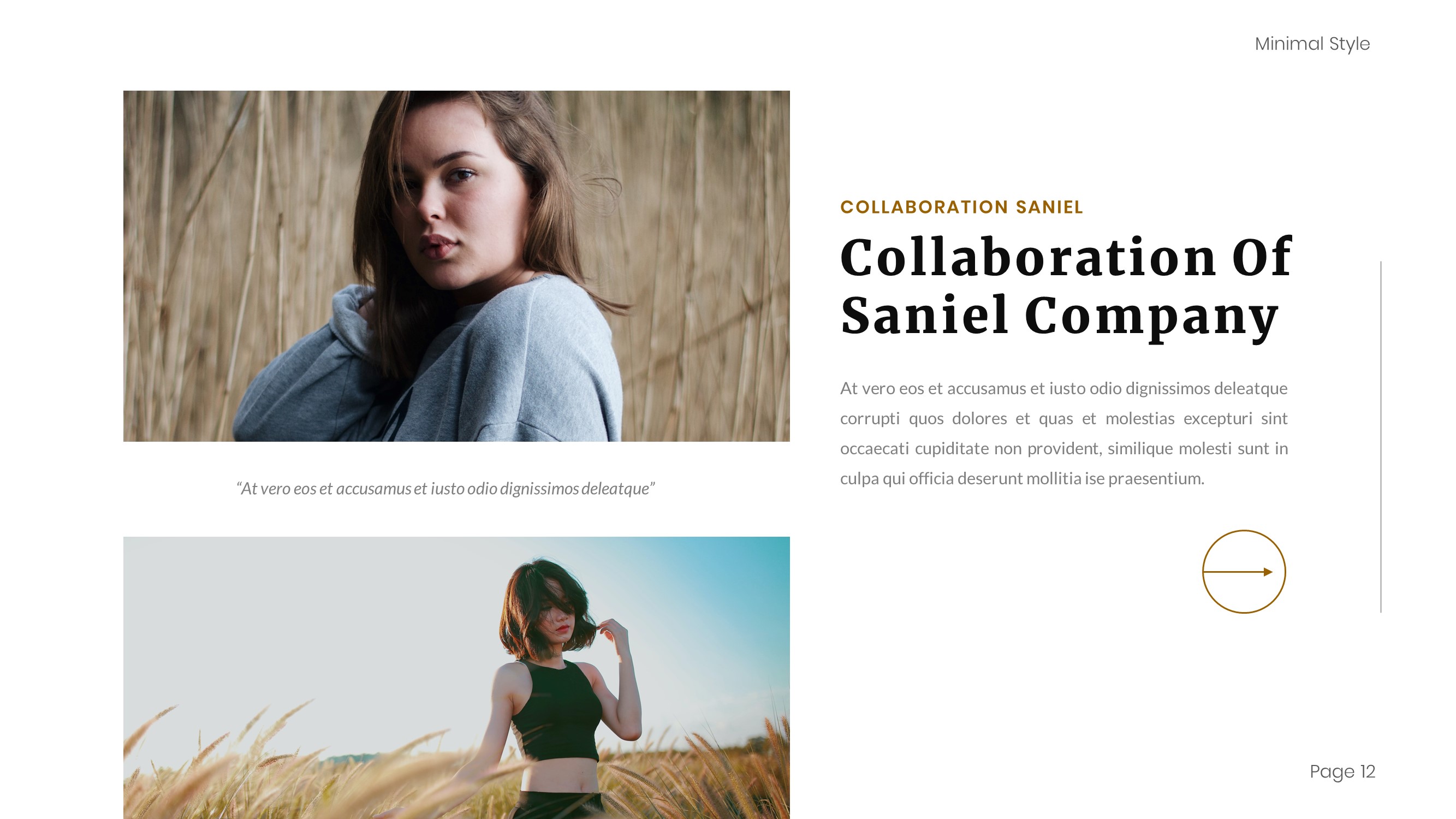 Saniel - Creative Googleslide Template by Yumnacreative | GraphicRiver