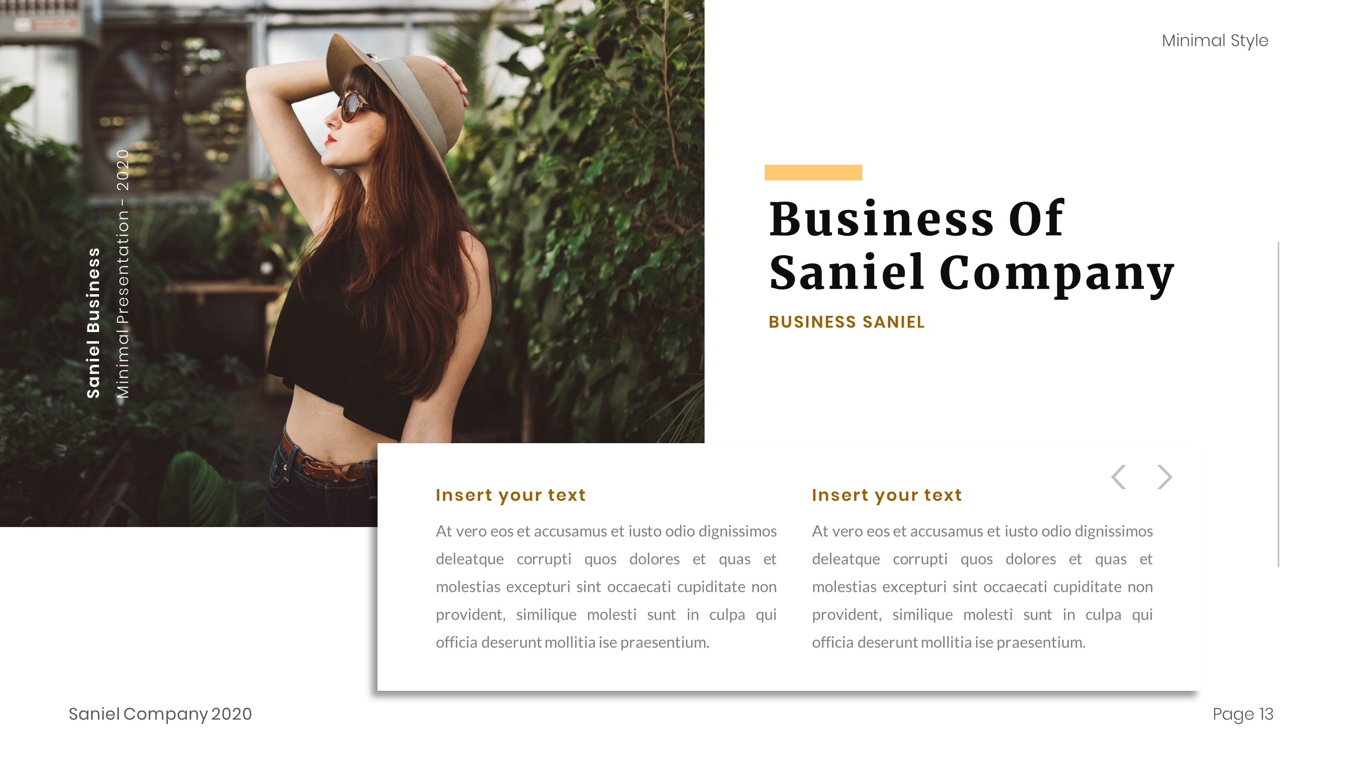 Saniel - Creative Googleslide Template, Presentation Templates ...