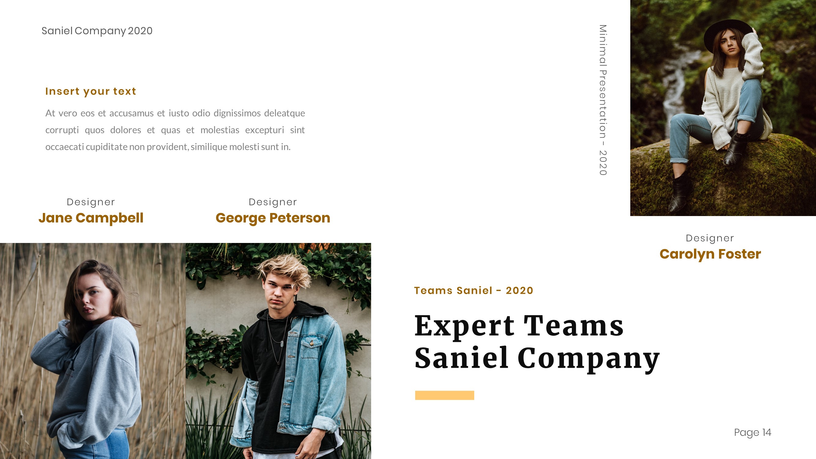 Saniel - Creative Googleslide Template by Yumnacreative | GraphicRiver