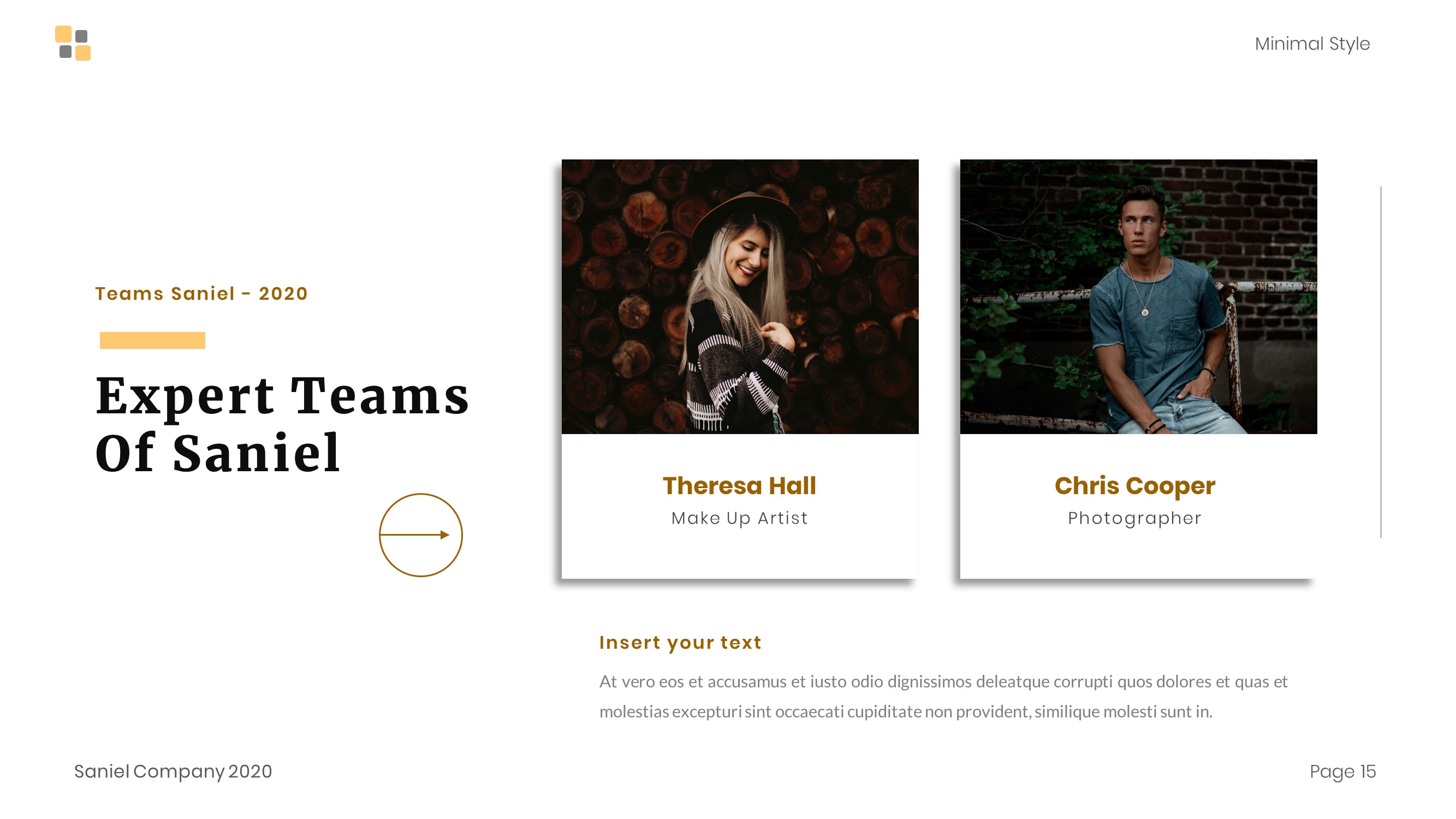 Saniel - Creative Googleslide Template by Yumnacreative | GraphicRiver