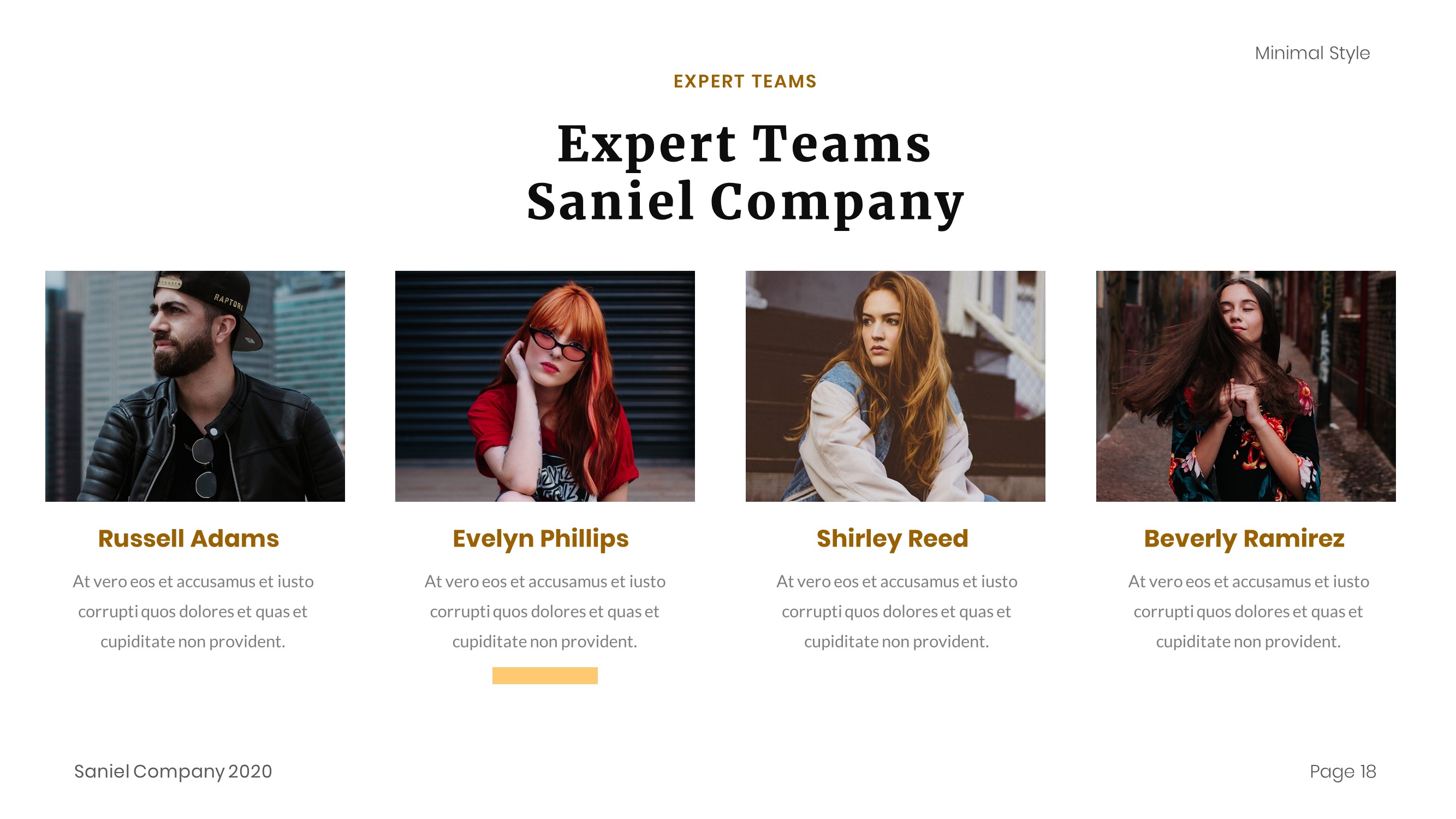Saniel - Creative Googleslide Template, Presentation Templates ...