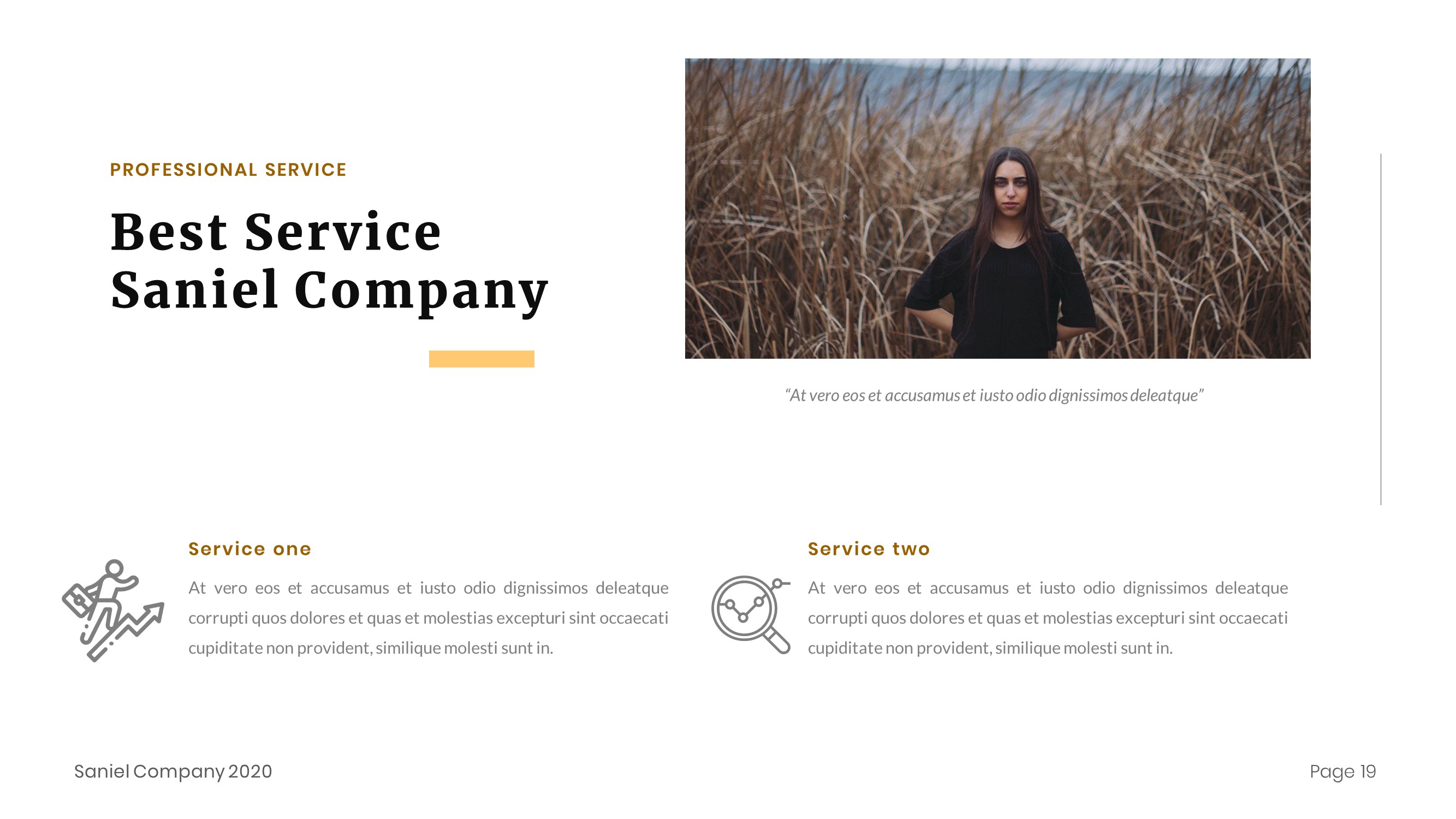 Saniel - Creative Googleslide Template by Yumnacreative | GraphicRiver