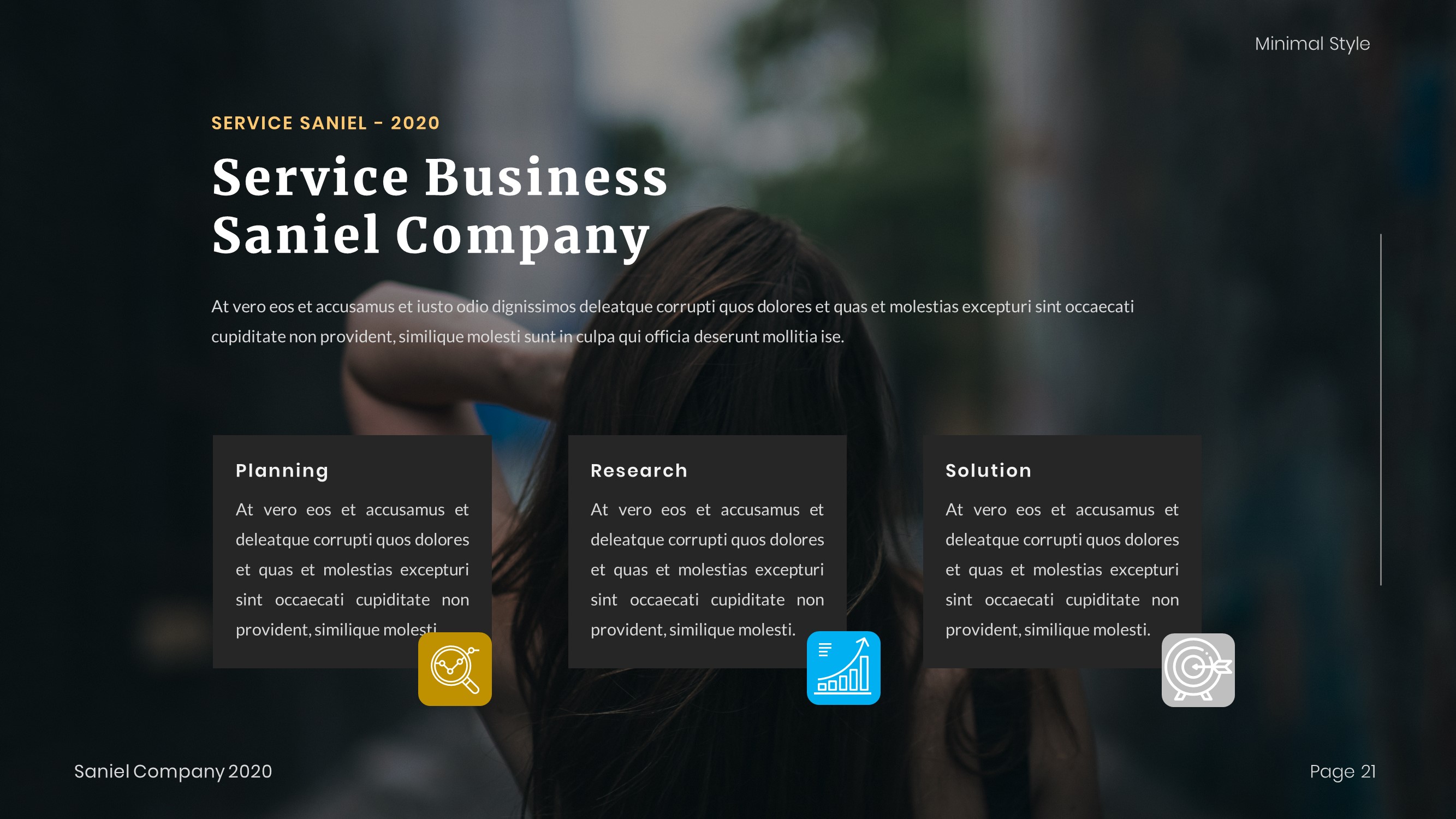 Saniel - Creative Googleslide Template by Yumnacreative | GraphicRiver
