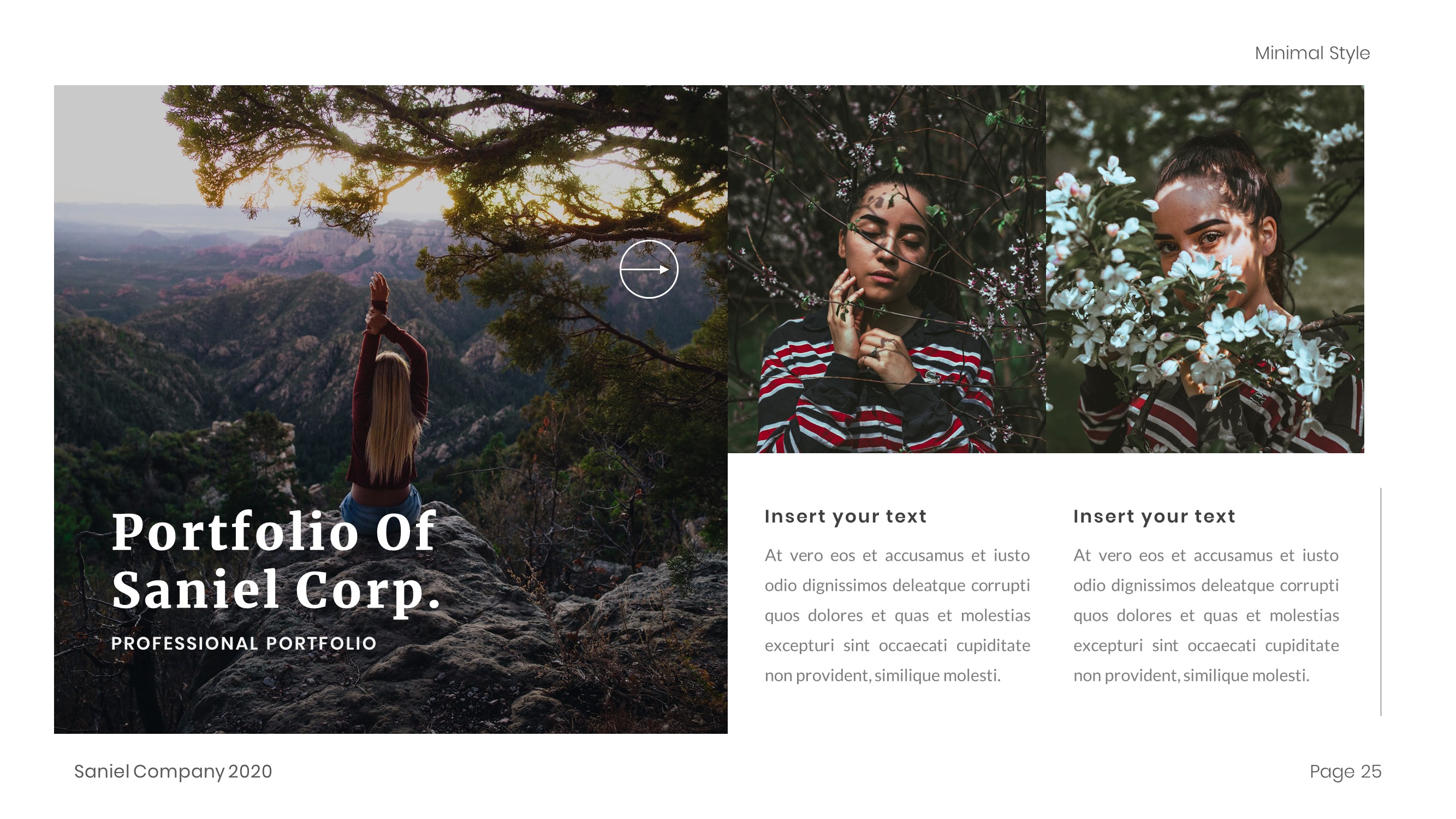 Saniel - Creative Googleslide Template by Yumnacreative | GraphicRiver