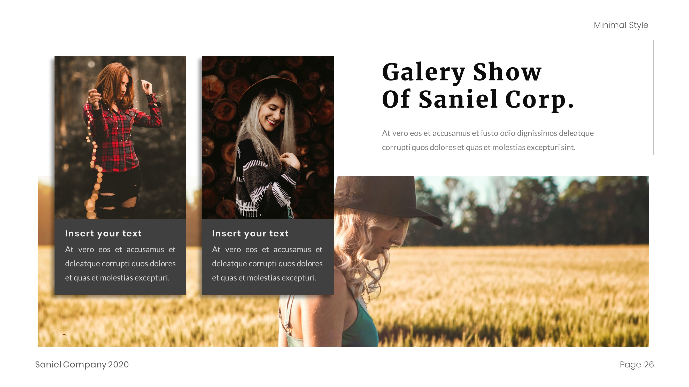 Saniel - Creative Googleslide Template by Yumnacreative | GraphicRiver