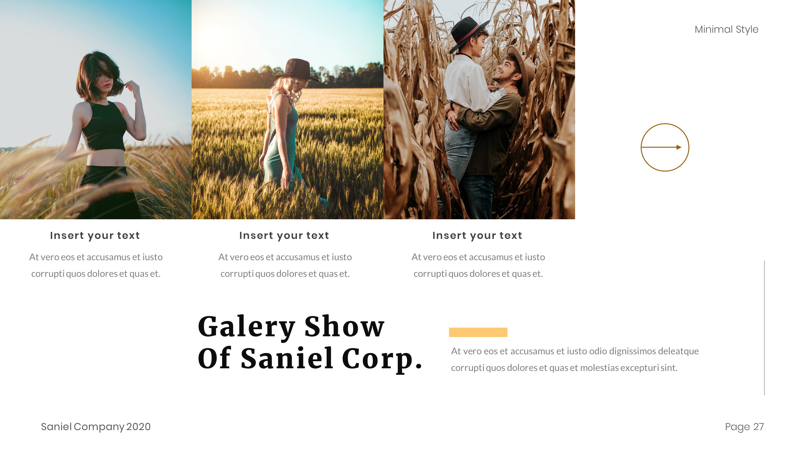 Saniel - Creative Googleslide Template, Presentation Templates ...