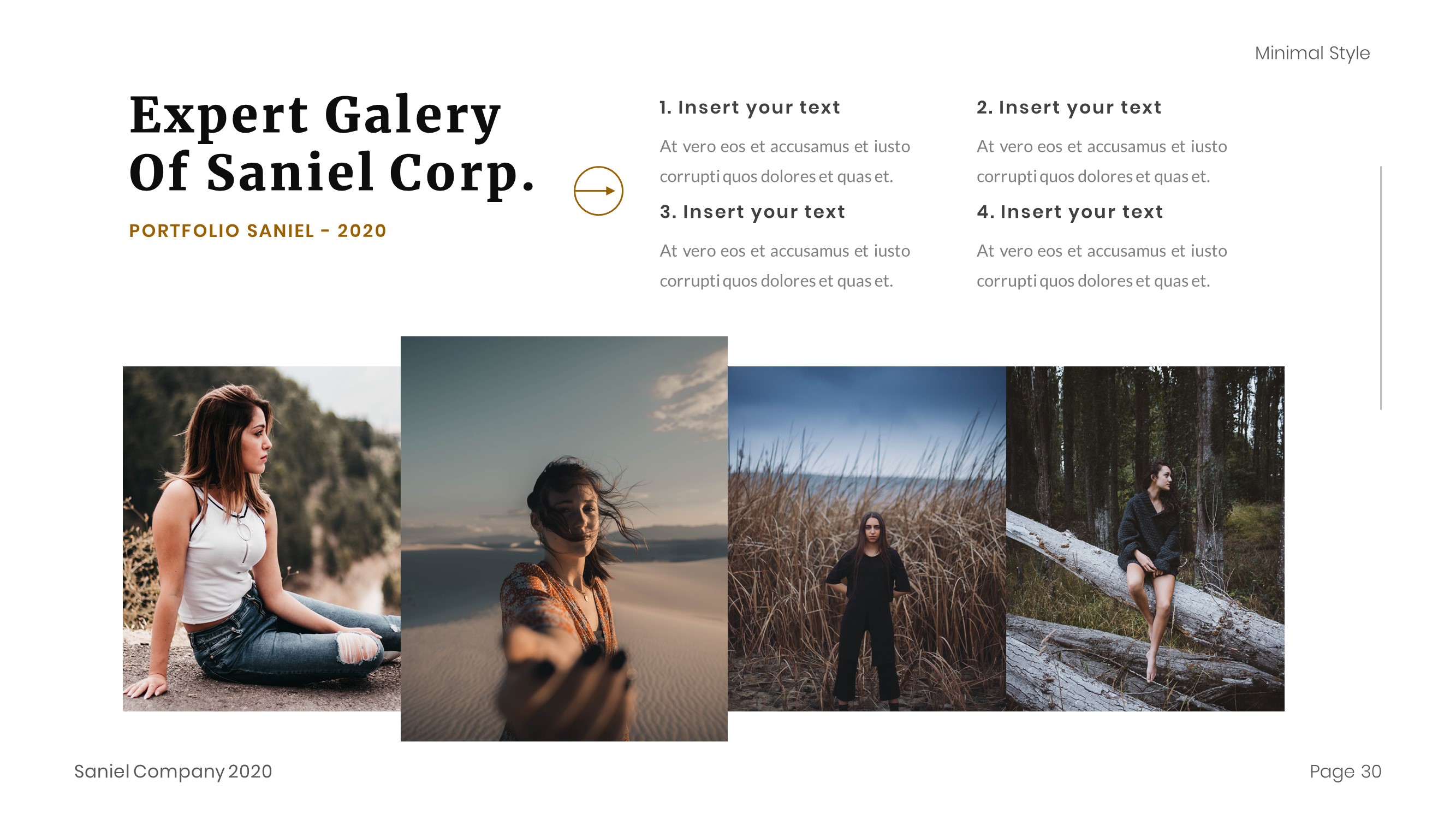 Saniel - Creative Googleslide Template by Yumnacreative | GraphicRiver