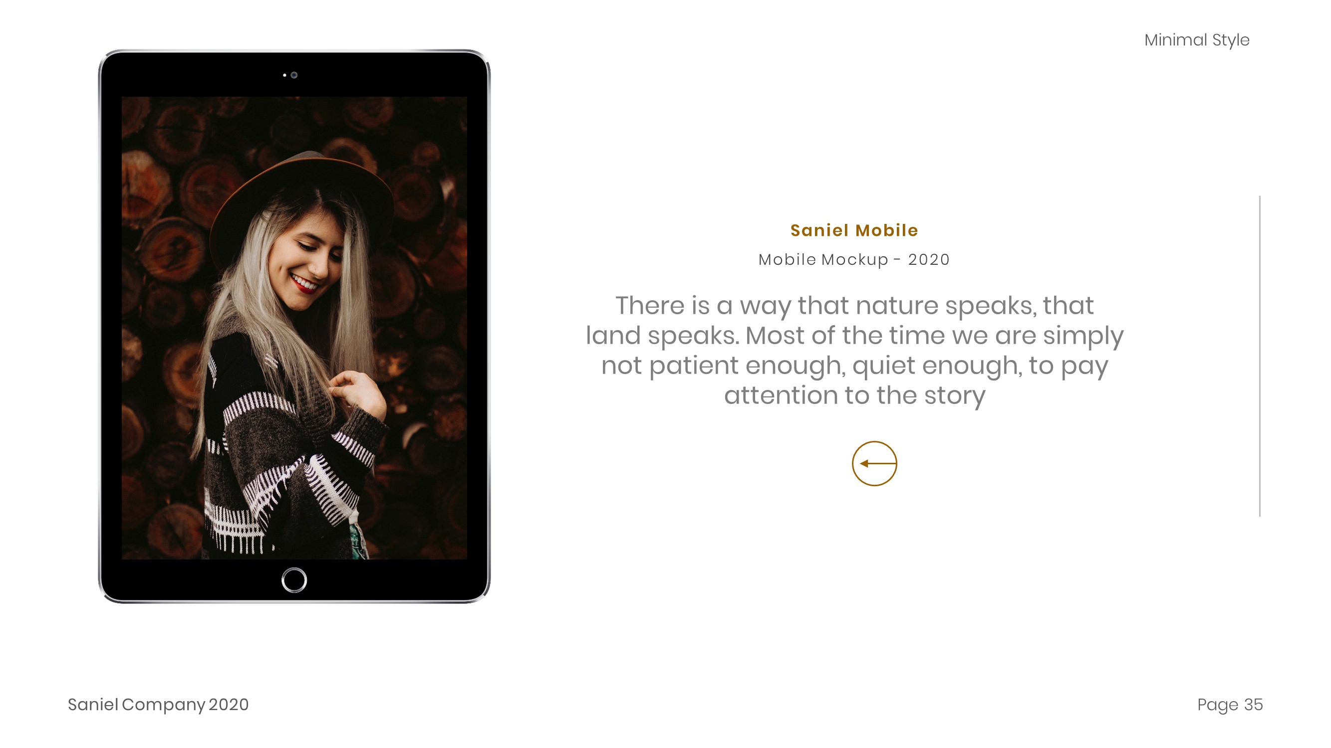 Saniel - Creative Googleslide Template by Yumnacreative | GraphicRiver