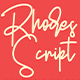 Rhodes Modern Script Signature Font, Fonts | GraphicRiver