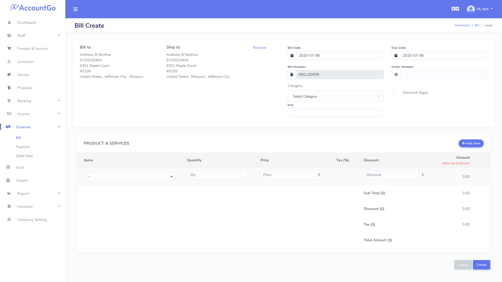 AccountGo - Accounting and Billing Tool by RajodiyaInfotech | CodeCanyon