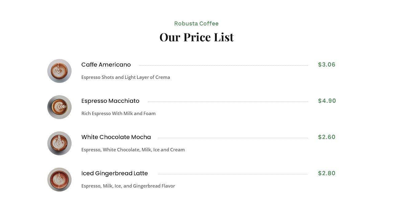 Robusta – Cafe & Coffee Shop Google Slides Presentation Template ...
