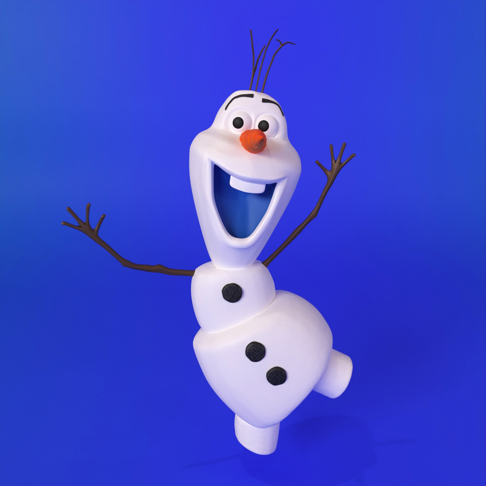 Frozen Olaf by EA09studio | 3DOcean