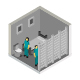 Isometric Prison Room, Vectors | GraphicRiver
