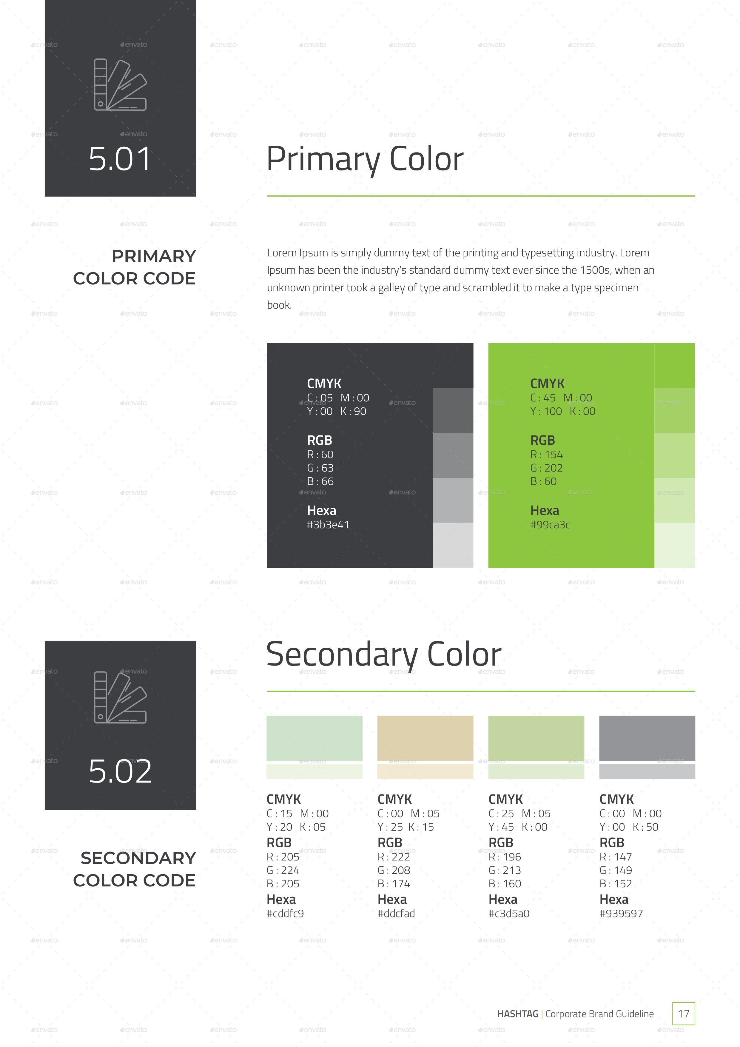 Corporate Brand Guidelines - Brand Manuals, Print Templates | GraphicRiver
