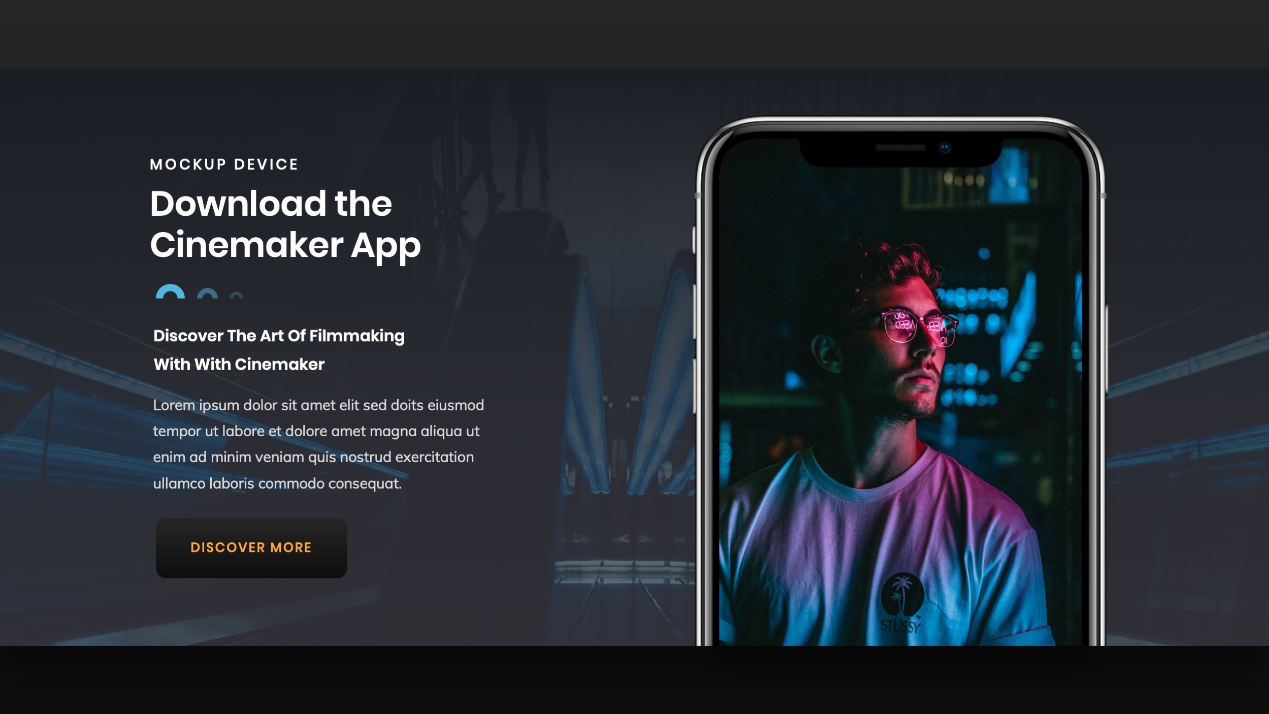 Movie Studio & Film Maker PowerPoint Template, Presentation Templates