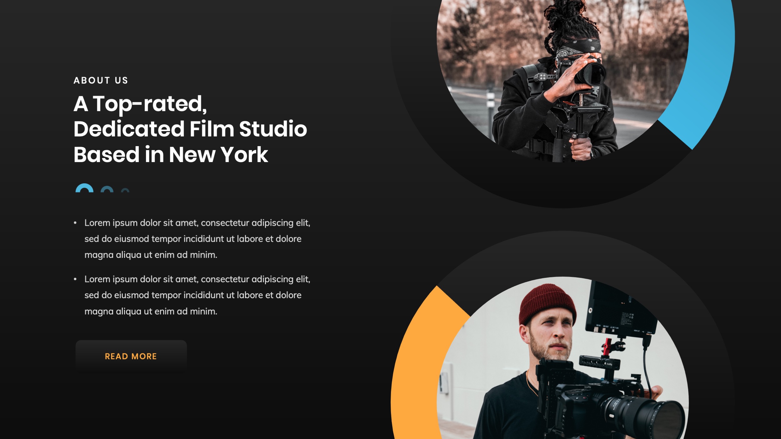 Movie Studio & Film Maker Keynote Template, Presentation Templates