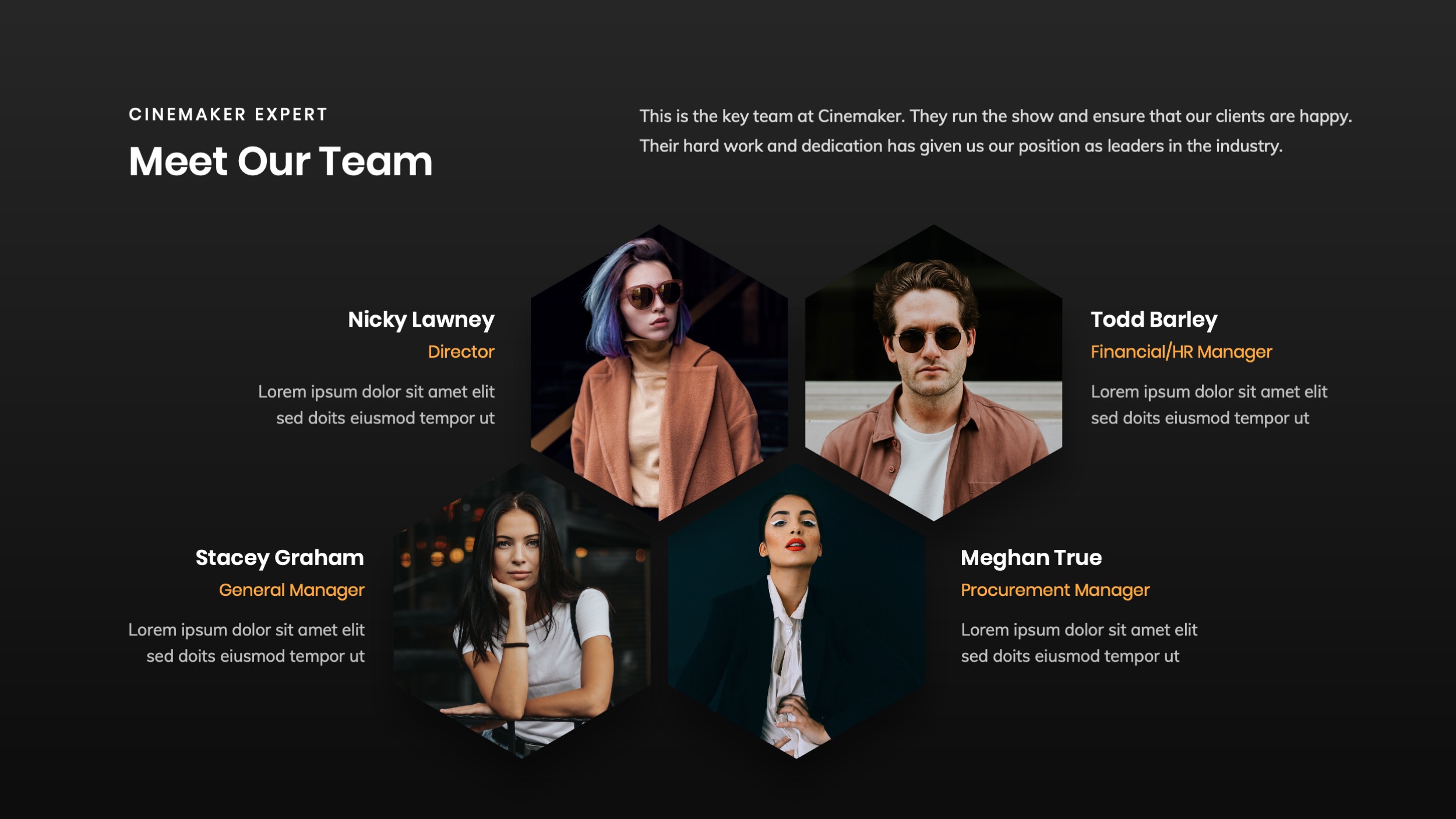 Movie Studio & Film Maker Keynote Template, Presentation Templates