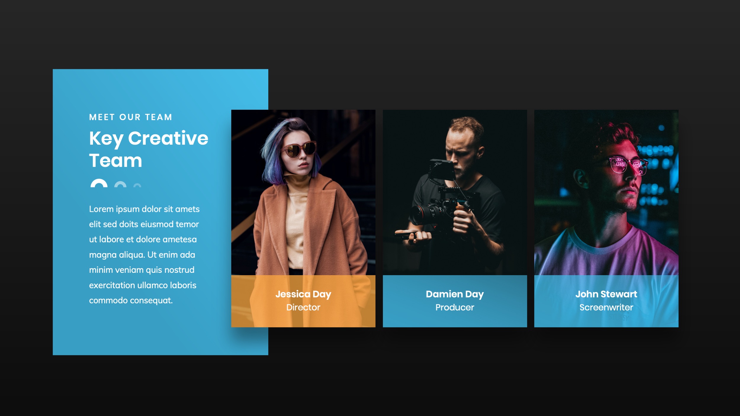 Movie Studio & Film Maker Keynote Template, Presentation Templates