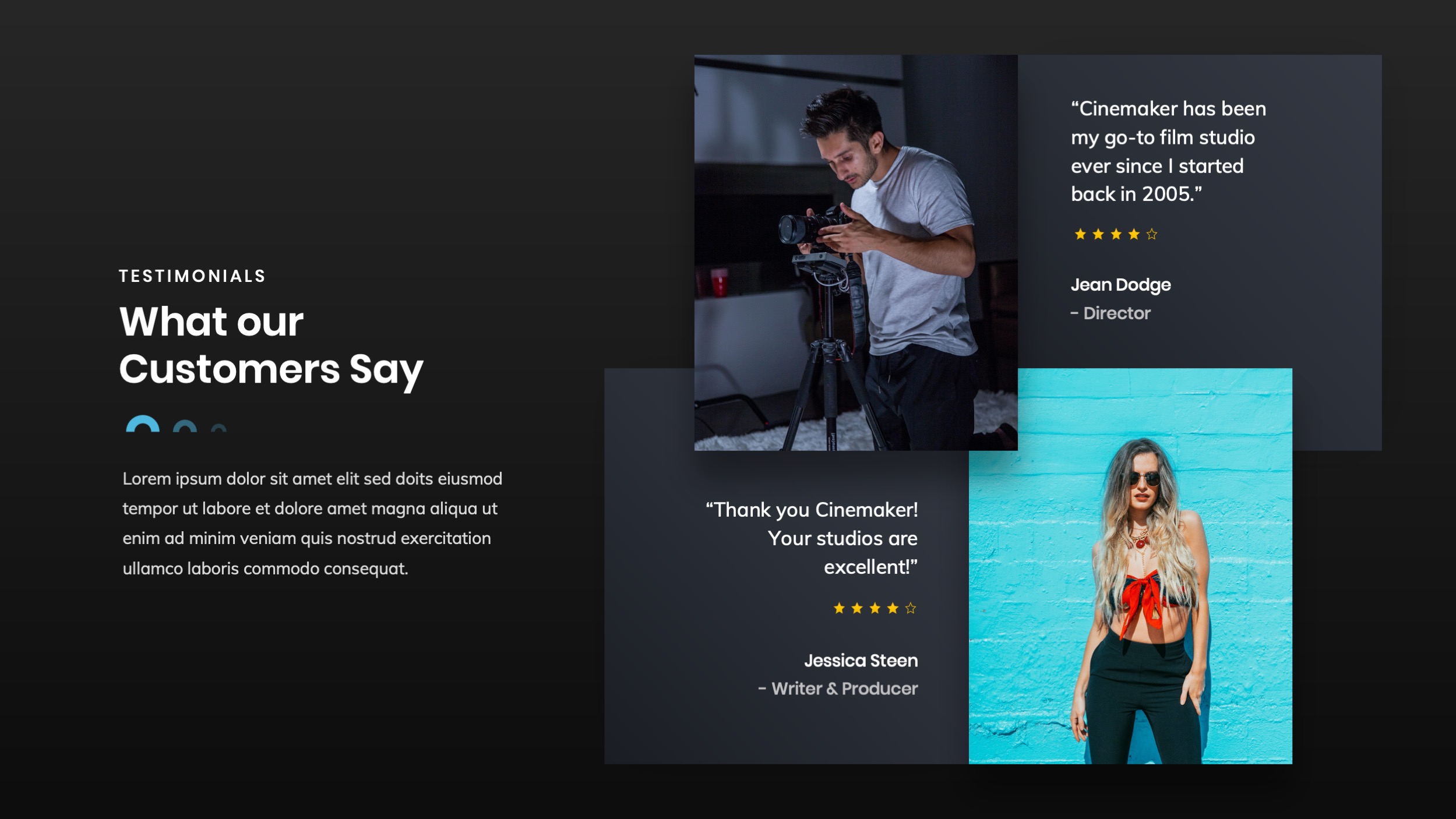 Movie Studio & Film Maker Keynote Template, Presentation Templates