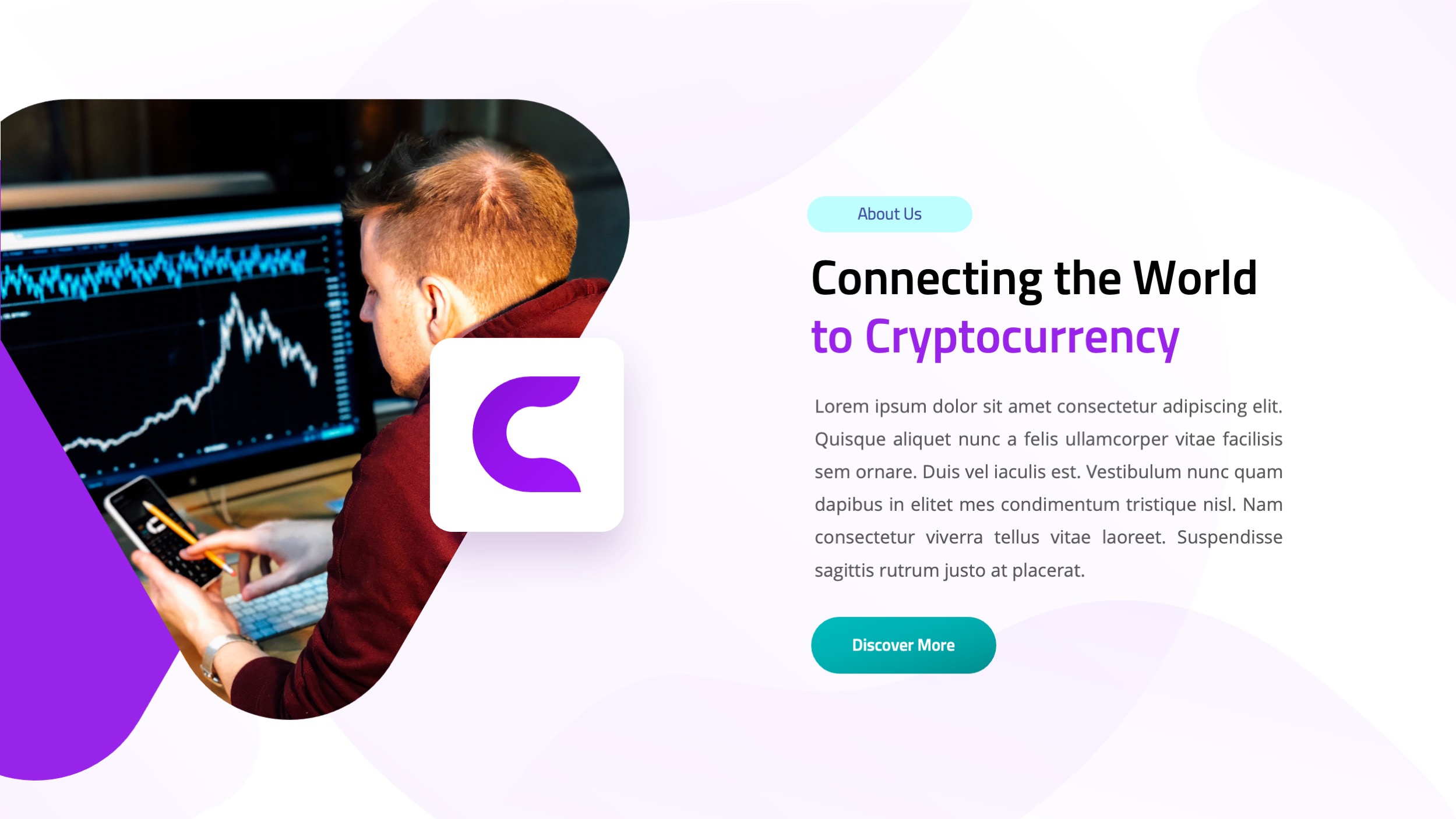 Cryptocurrency & Bitcoin Google Slides Template by Graphue | GraphicRiver