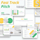 Fast Track Pitch Powerpoint Presentation Template, Presentation Templates