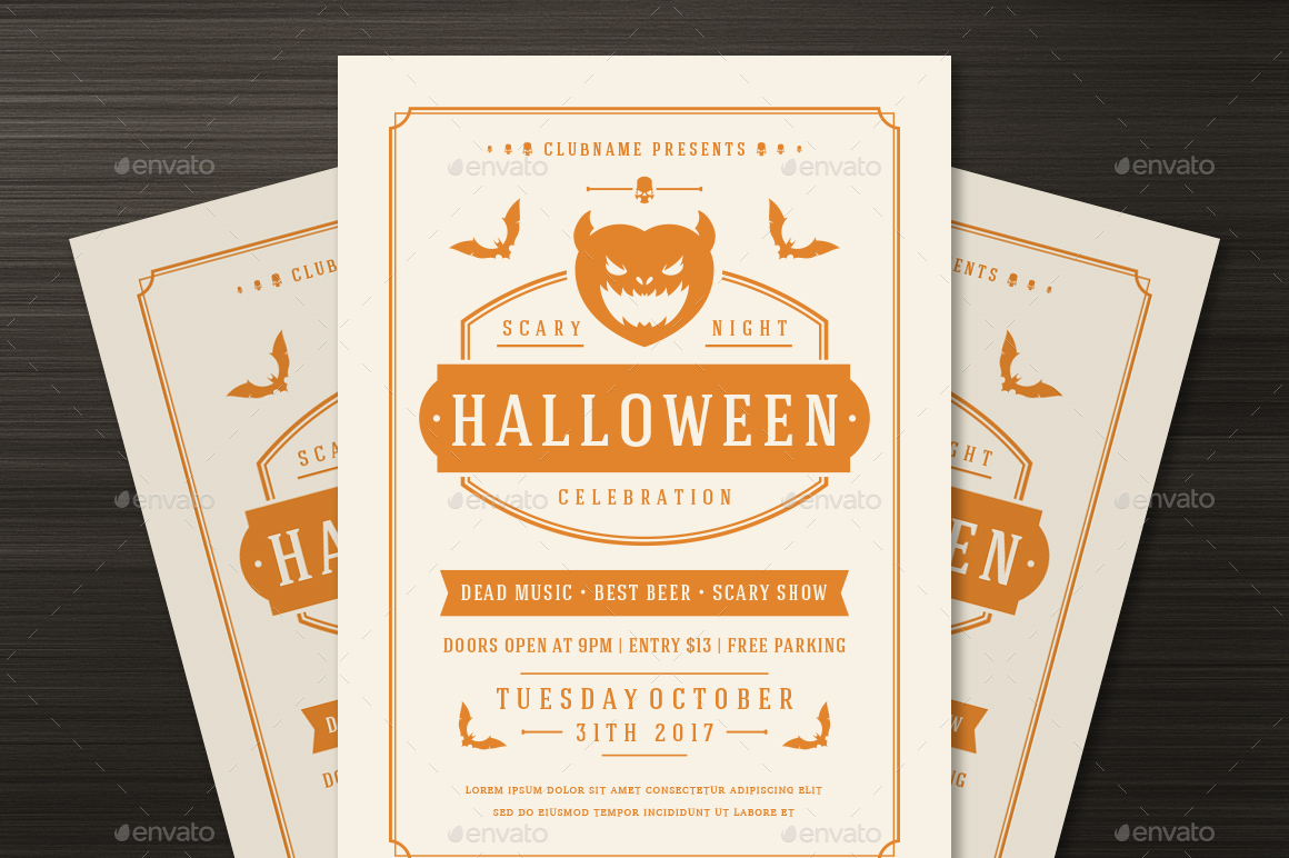 Halloween Design Set by ProVectors | GraphicRiver