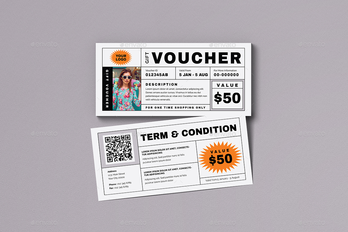 Simple Gift Voucher, Print Templates | GraphicRiver