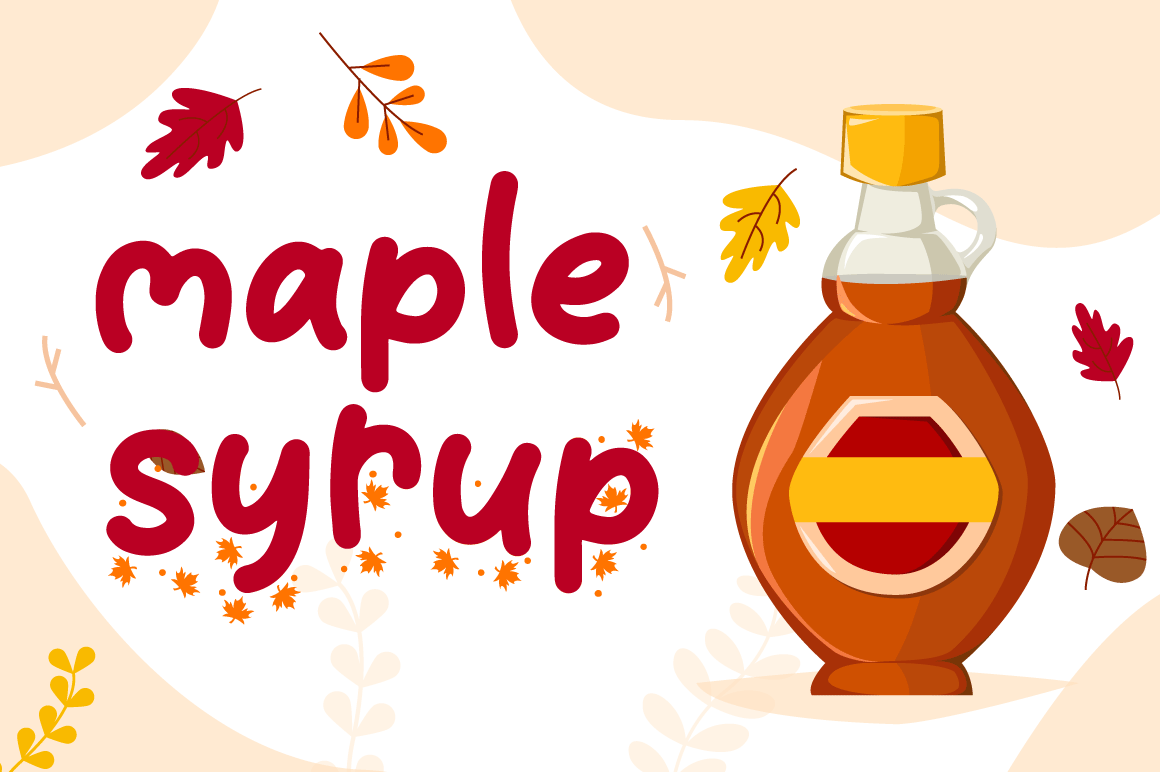 Sweet Maple, Fonts | GraphicRiver