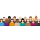 Crowd of People Sitting in Rows., Vectors | GraphicRiver