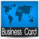 World Map Business Card, Print Templates | GraphicRiver