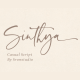 Sinthya - Casual Script Font, Fonts | GraphicRiver