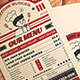 Retro Menu, Print Templates | GraphicRiver