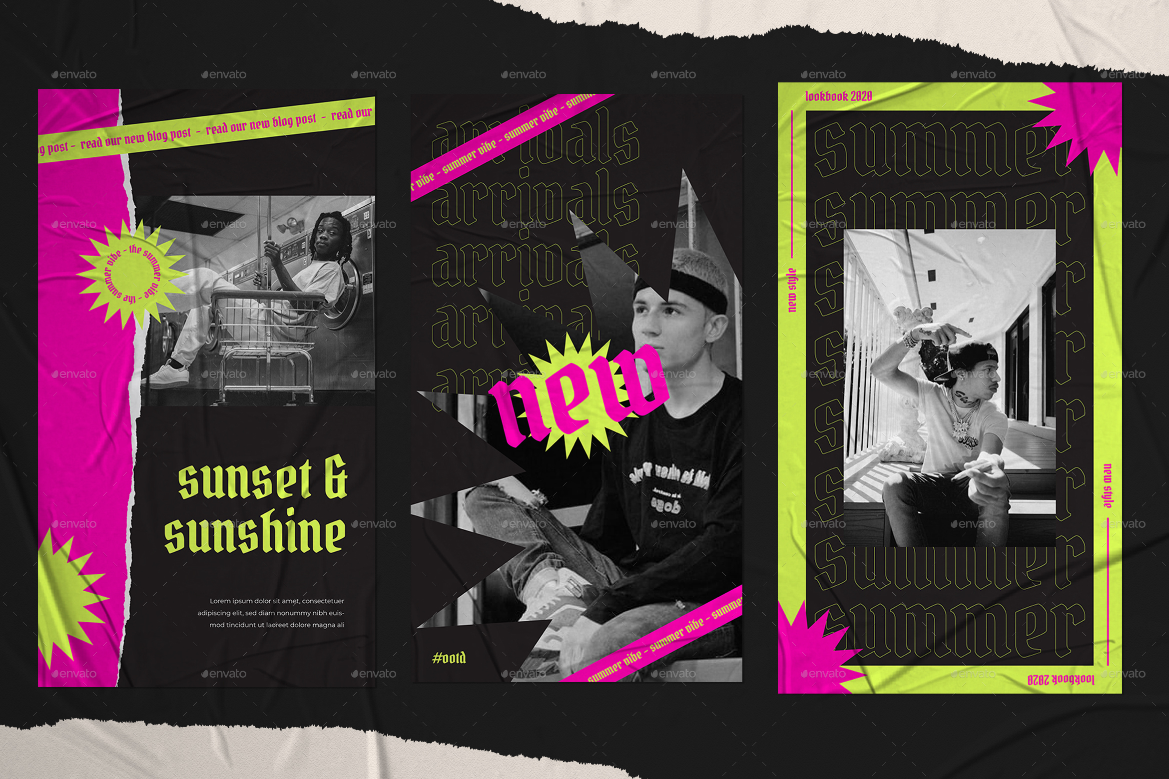 Neo Aesthetic Insta Pack, Web Elements | GraphicRiver