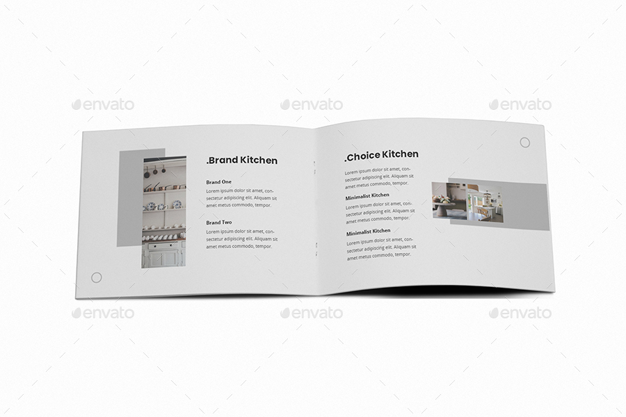 The Kitchen A5 Brochure Template, Print Templates | GraphicRiver