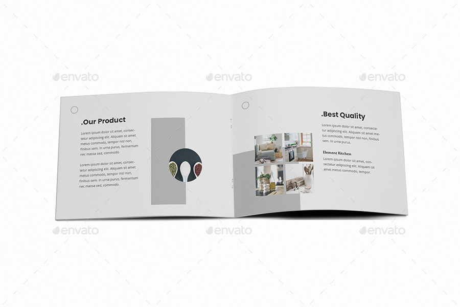 The Kitchen A5 Brochure Template, Print Templates | GraphicRiver