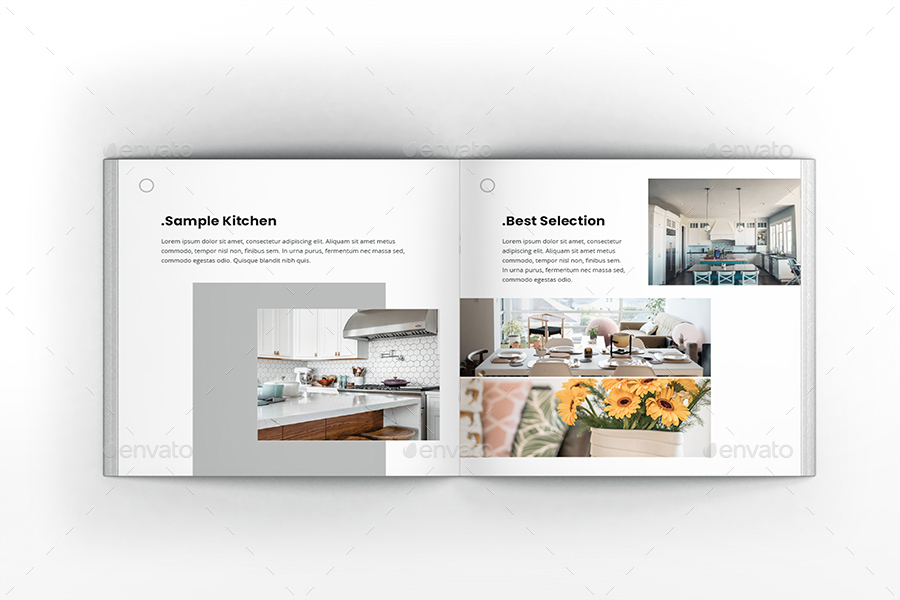 The Kitchen Square Brochure Template, Print Templates | GraphicRiver