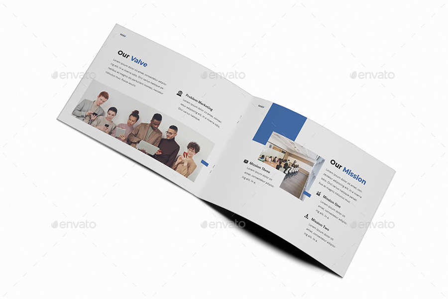 Marketing Agency A5 Brochure Template, Print Templates | GraphicRiver