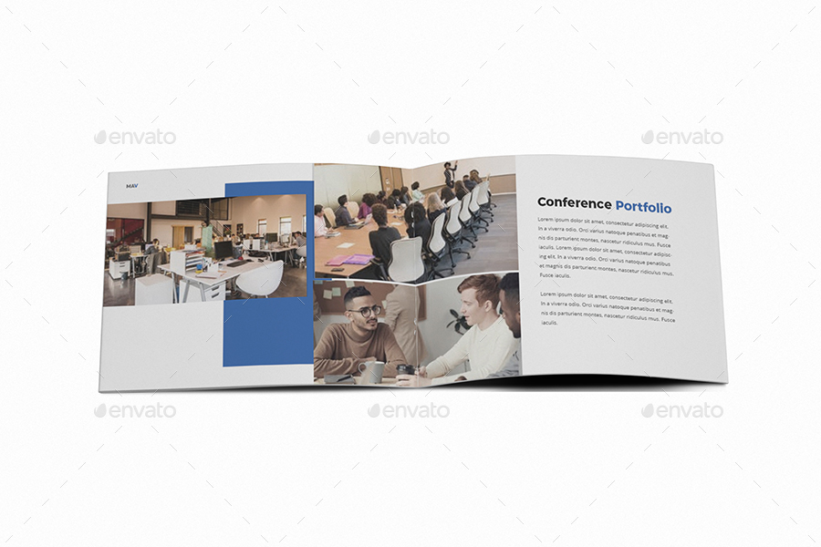 Marketing Agency A5 Brochure Template, Print Templates | GraphicRiver