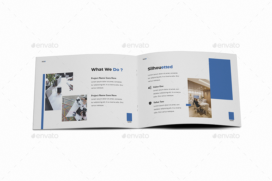 Marketing Agency A5 Brochure Template, Print Templates | GraphicRiver