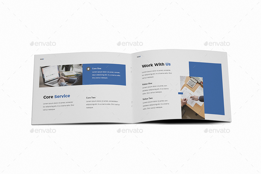 Marketing Agency A5 Brochure Template, Print Templates | GraphicRiver