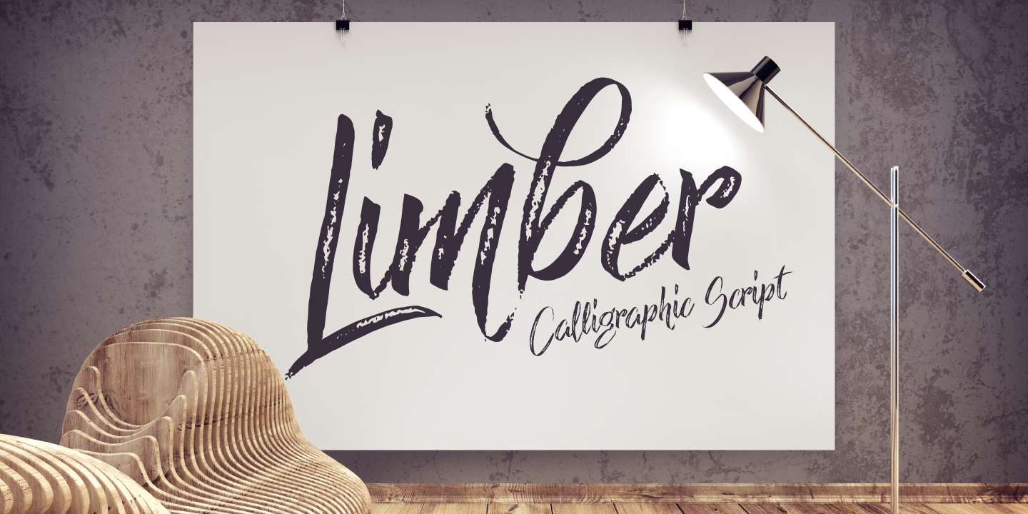 Limber script, Fonts | GraphicRiver