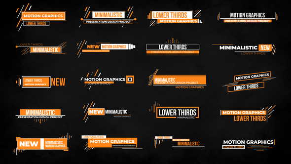 Clean Lower Thirds, Premiere Pro Templates | VideoHive