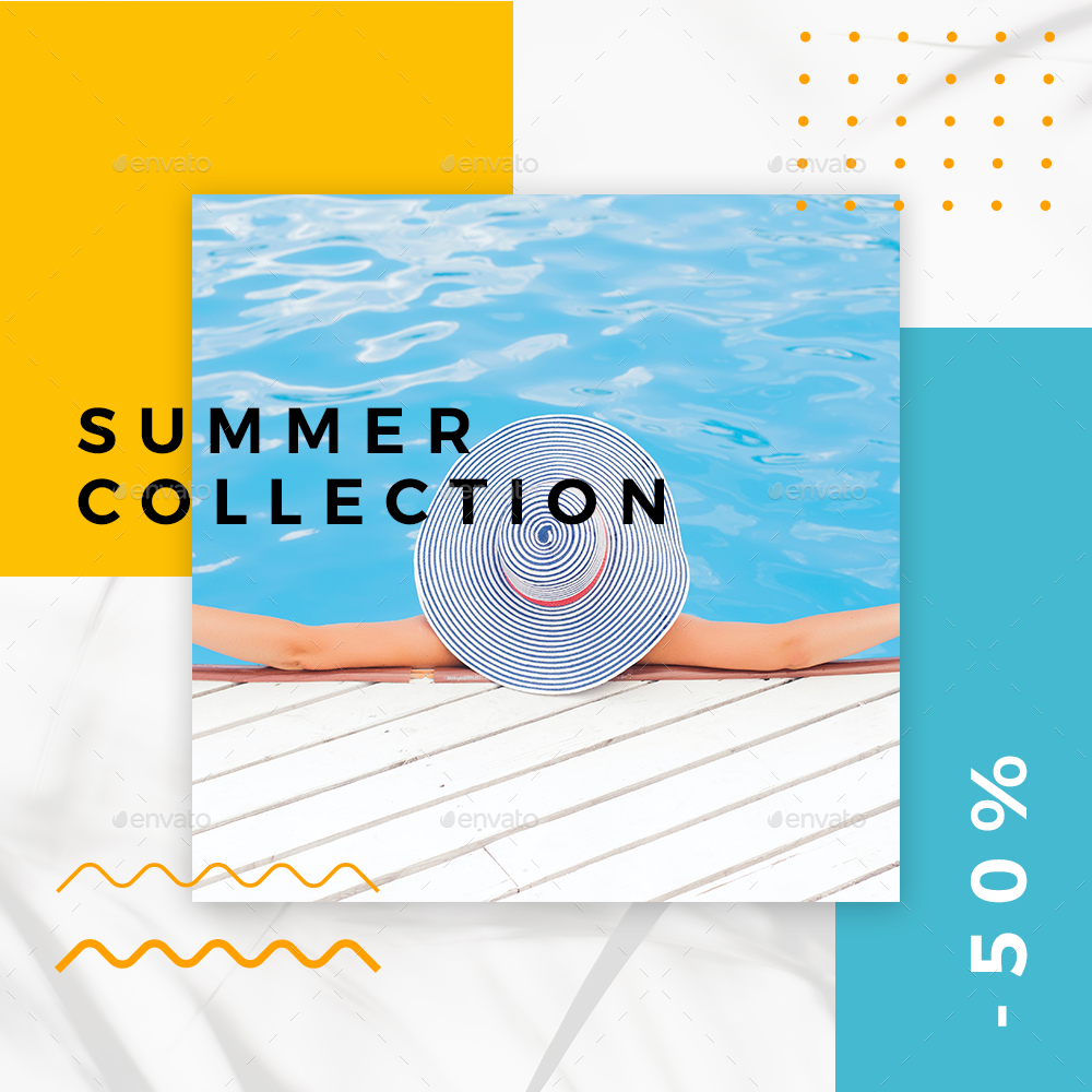 Summer Sale Instagram Post, Web Elements | GraphicRiver