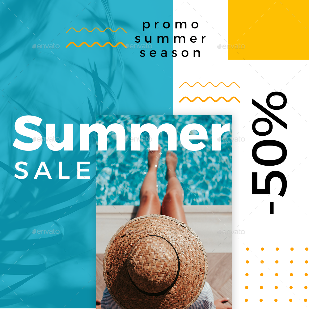 Summer Sale Instagram Post, Web Elements | GraphicRiver