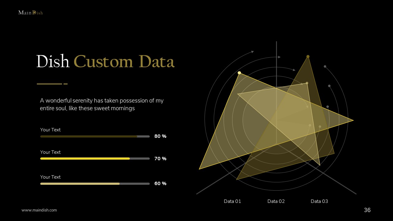 Main Dish Restaurant Keynote Presentation Template Fully Animated ...