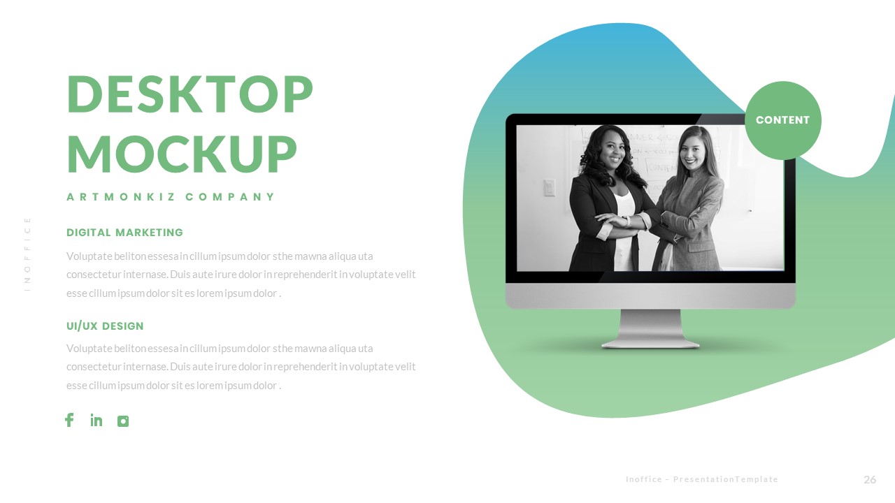 Inoffice - Presentation Powerpoint Template, Presentation Templates